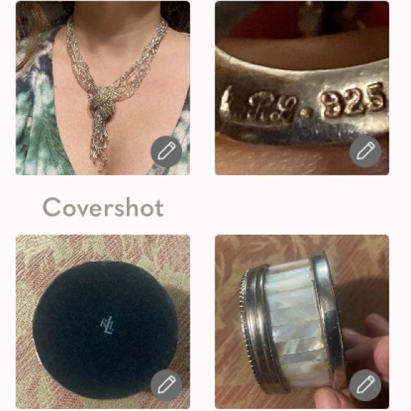 Ralph Lauren | Jewelry | Rare Rl Bold Beaded 925 Sterling Toggle ...